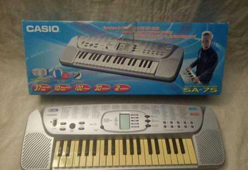 Детский синтезатор casio SA-75