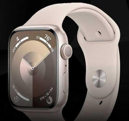 Apple Watch 9 45 сияющая звезда