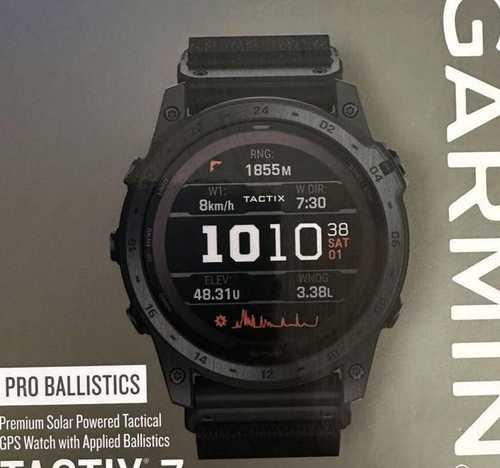 Часы Garmin Tactix 7 Pro Ballistics Edition