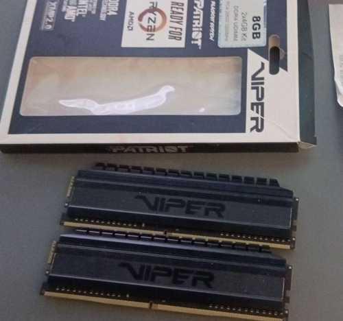 Оперативная память ddr4 8gb 3200 viper