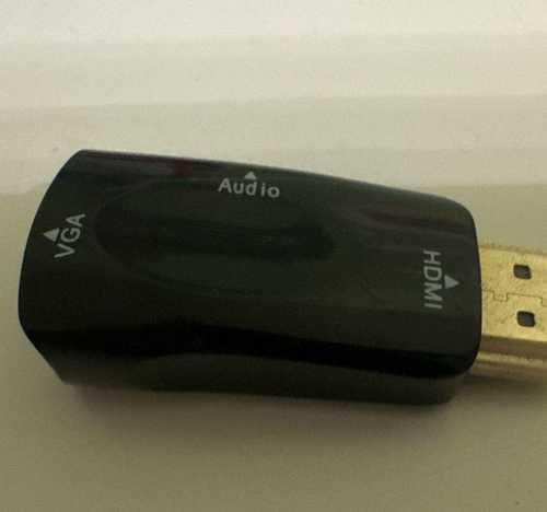 Переходник hdmi vga audio