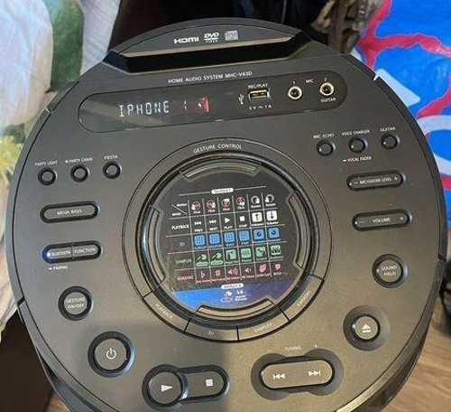 Домашняя аудиосистема Sony MHC-V43D