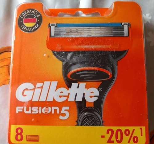 Кассеты для бритья gillette fusion 5