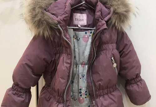 Куртка зимняя детская 104 Pulka