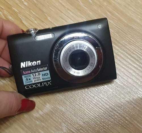 Компактный фотоаппарат Nikon S2550 для ретро фото