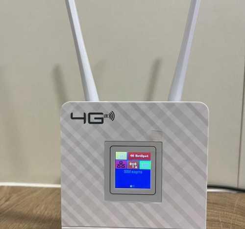 4G роутер Wi-Fi с сим новый