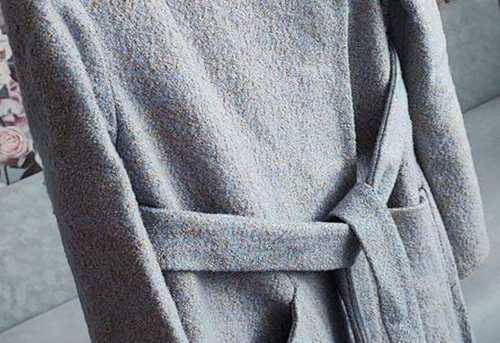 Пальто демисезонное женское шерстяное 44-46