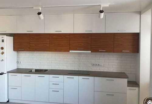 Кухонный гарнитур прямой для квартиры или дома