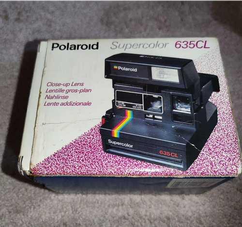 Легендарный Фотоаппарат Polaroid 635CL