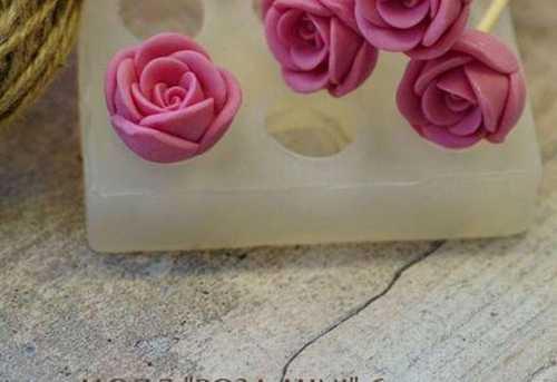 Формочки силиконовые розы молд