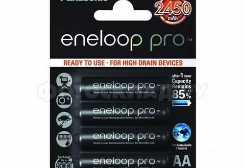 Аккумулятор panasonic Eneloop Pro AA 2450 4BP с ке