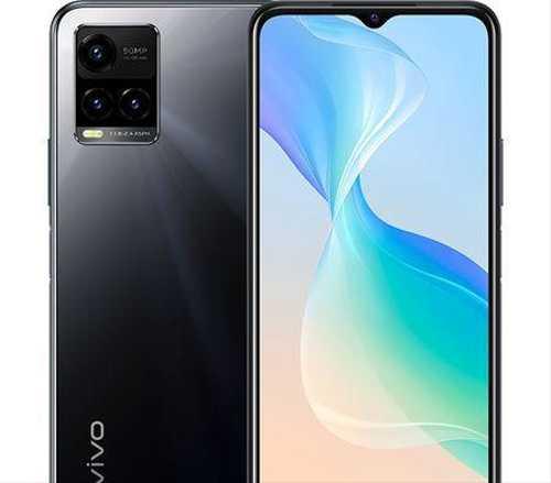 Новый Vivo Y33S 128 Гб Черное зеркало