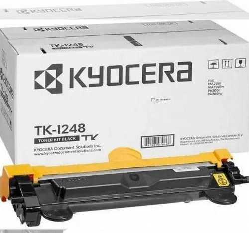 Картридж Kyocera TK-1248, черный / 1T02Y80NL0 (1500стр.) для Kyocera PA2001/PA2001W