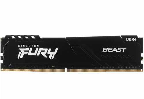 Оперативная память Kingston fury Beast Black