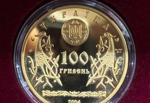 Золотая инвестиционная монета унция 31,1 грамм 999
