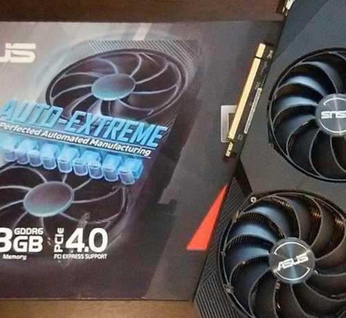 Видеокарта asus RX5700 dual 8GB