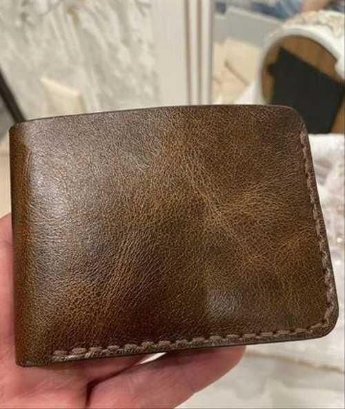Мужской кошелек портмоне натуральная кожа