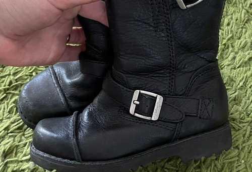 Детские сапоги кожаные ugg