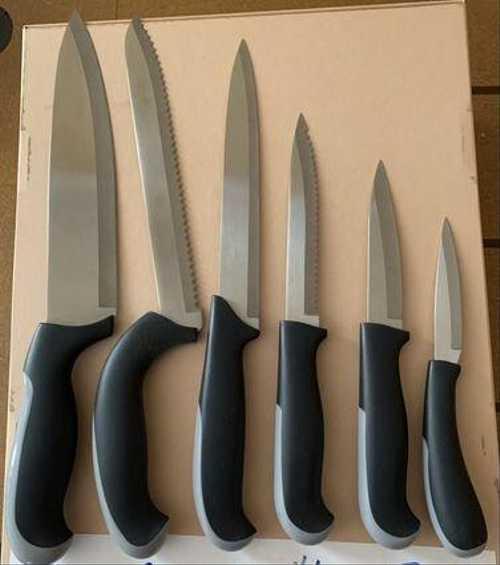 Новый Набор ножей с чехлом Tupperware 6 шт