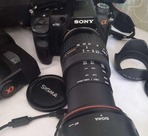 Зеркальный фотоаппарат sony a700