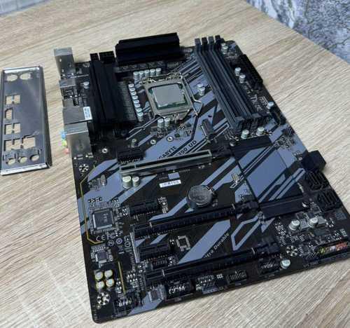 Комплект: мать Z390 + i5 9600kf