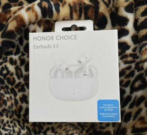 Беспроводные наушники honor choice Earbuds x3