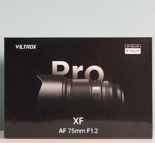 Viltrox AF 75mm f/1.2 Fujifilm XF