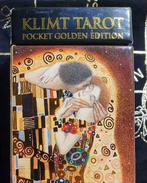 Золотое Таро Климта мини, оригинал - Klimt Tarot