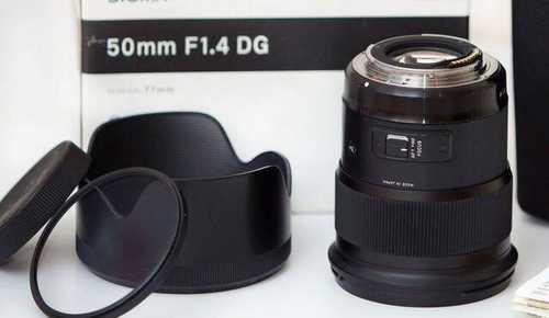 Sigma Art 50 mm f1.4 для Сanon EF