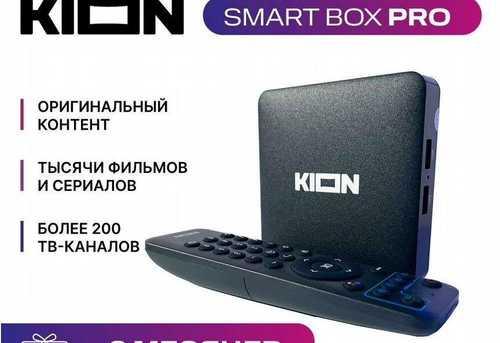 Smart tv box kion приставка