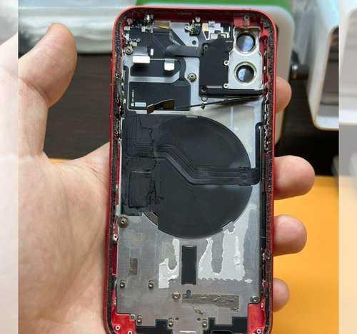 Оригинальный корпус iPhone 12 Red