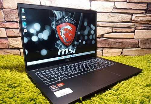 2023г Мощнейший 12ядер MSI Modern 15" Ryzen 5 5625