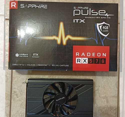 Видеокарта rx 570 4 gb