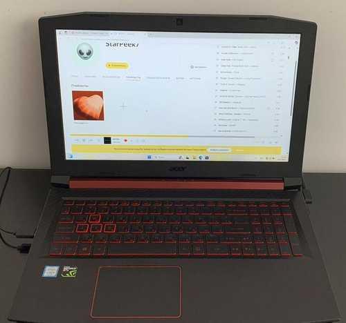 Игровой ноутбук acer nitro 5