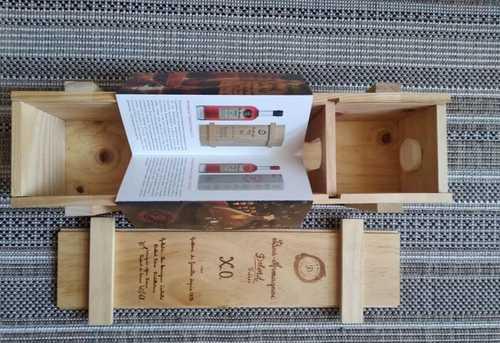 Деревянная подарочная коробка для коньяка