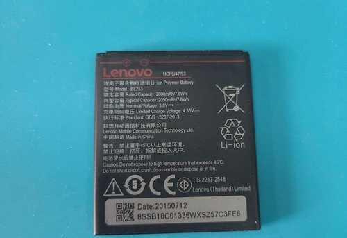 Аккумулятор Lenovo BL253 (1ICP6/47/53)