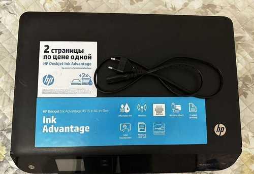 Принтер HP deskjet ink advantage 4515