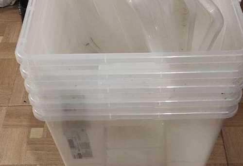 Пластики коробки Икеа 5шт