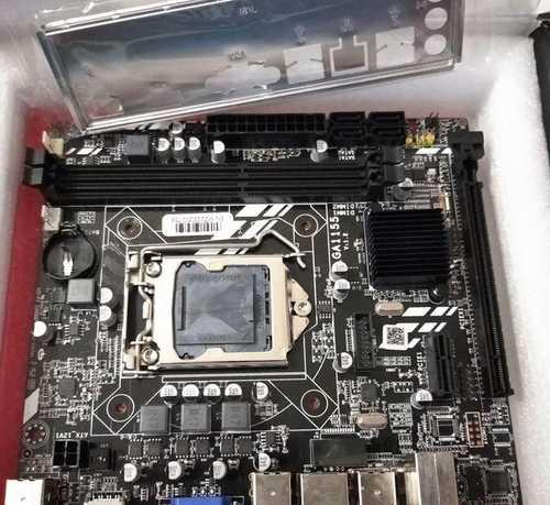 Комплект новая матплата 1155 Core i3-2120 кулер 8г