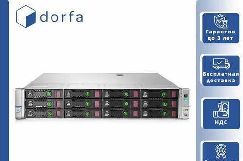 HP DL380 Gen9 15х LFF 2 x Xeon E5-2697v3/64GB RAM