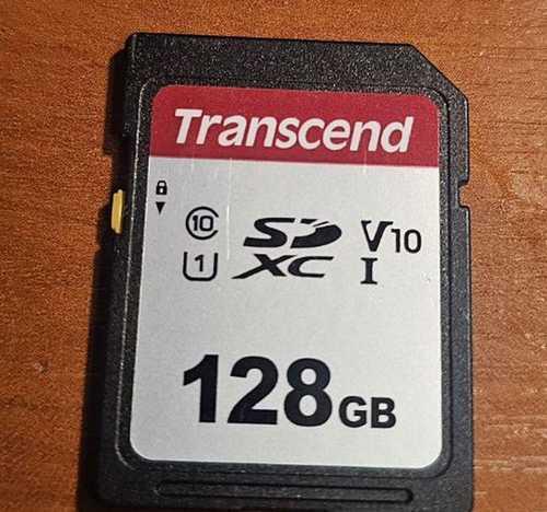 Карта памяти Transcend sdxc 128GB 300S UHS-I Class