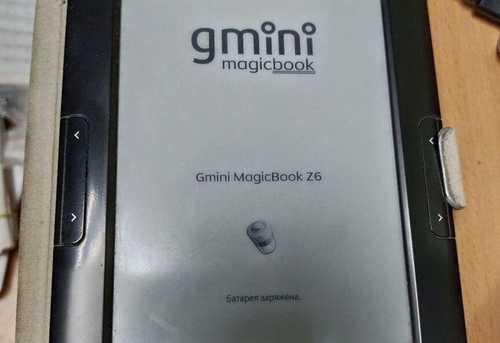 Электронная книга Gmini magicbook z6 6'' б/у