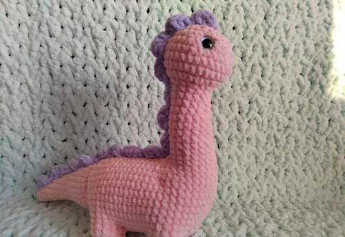 Мягкая игрушка Динозавр Вязаная игрушка