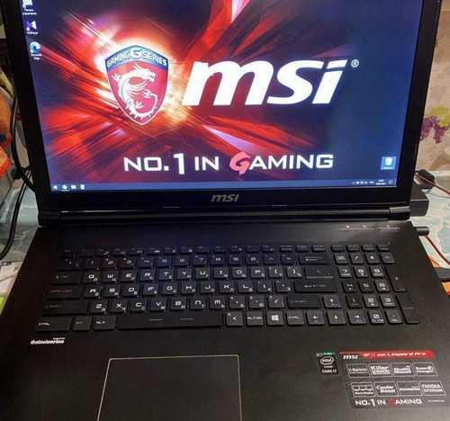 Ноутбук msi gp62 leopard pro i7/gtx950m