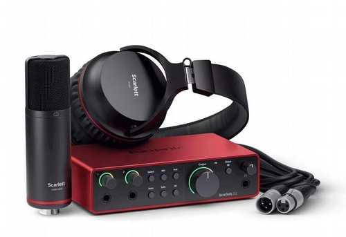 Студийный комплект focusrite Scarlett 2i2 Studio 4