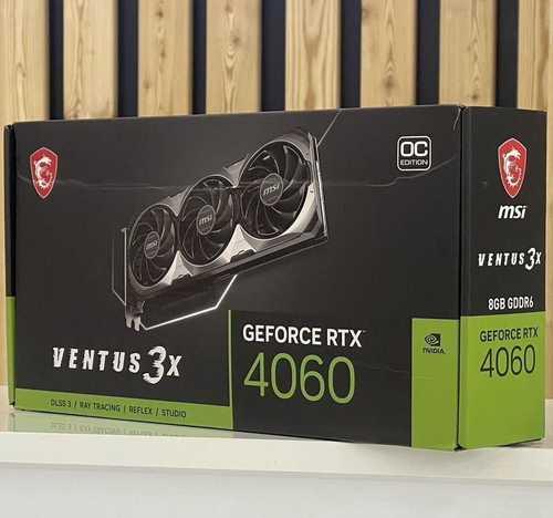 RTX 4060 MSI ventus 3X OC dlss 3.0