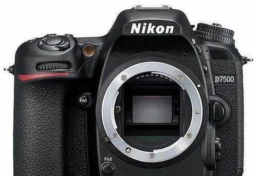 Фотоаппарат Nikon D7500 Body,Новый, Гарантии