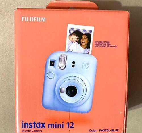 Фотоаппарат Fujifilm Instax Mini 12 голубой