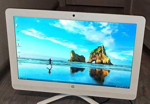 Моноблок шустрый HP 22" IPS (4 ядра, 4Gb DDR3)