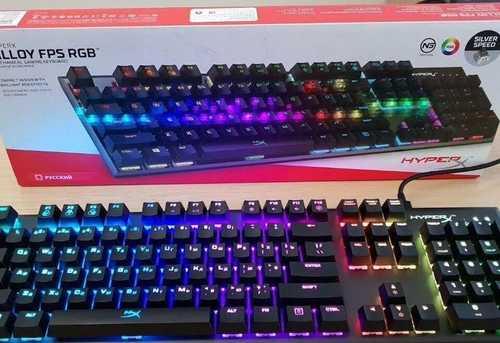 Клавиатура проводная HyperX Alloy FPS RGB